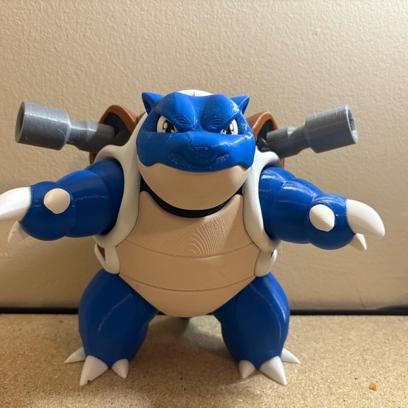 Pokemon | Toys | Pokemon Blastoise Blue And White Action Figure Playset ...